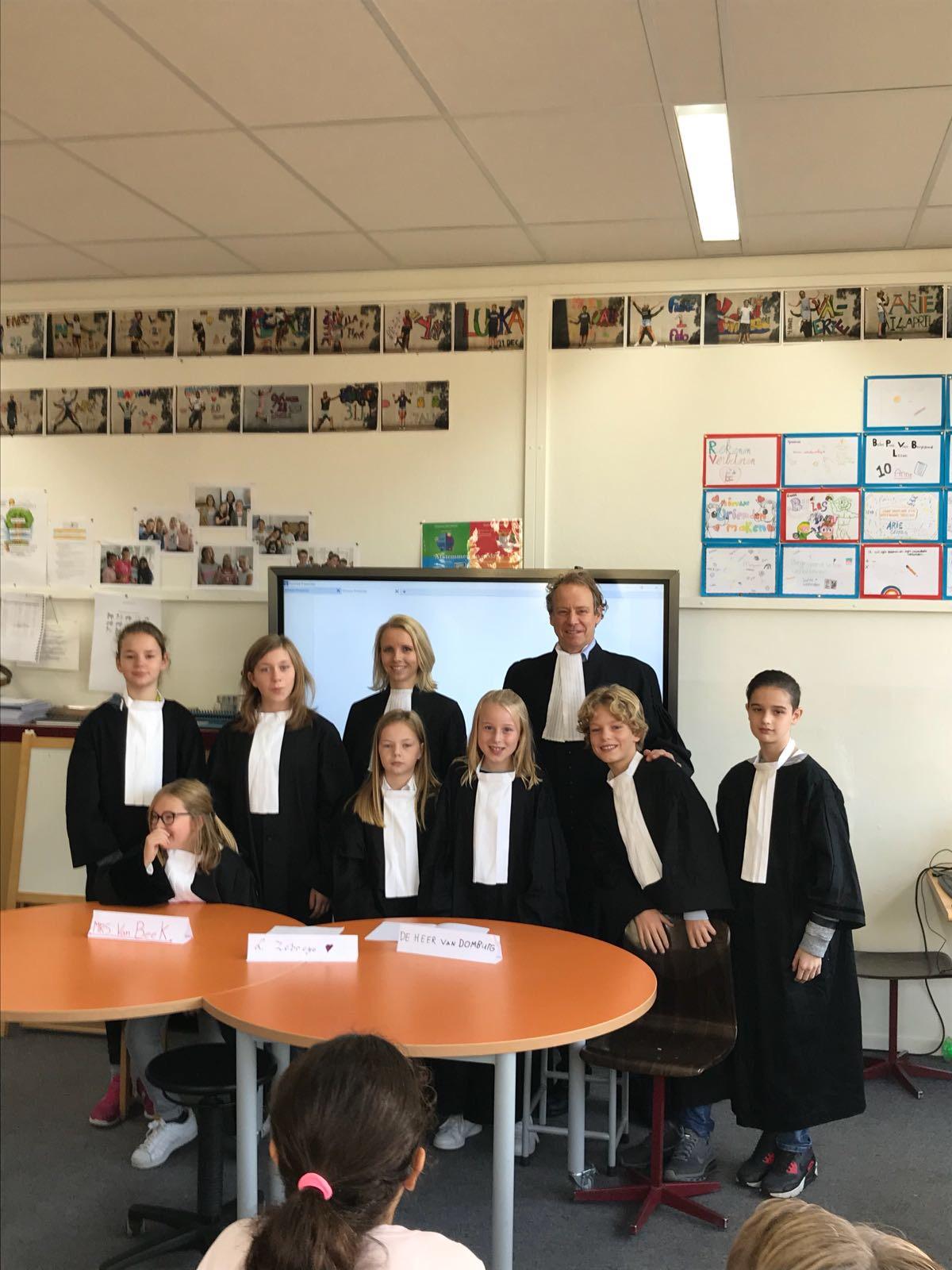 Advocaat voor de klas
